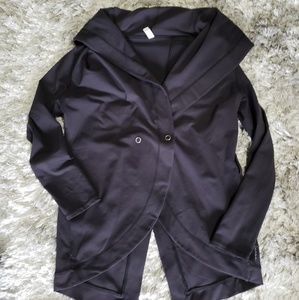 Karma | Jackets & Coats | Karma Black Yoga Jacket M | Poshmark